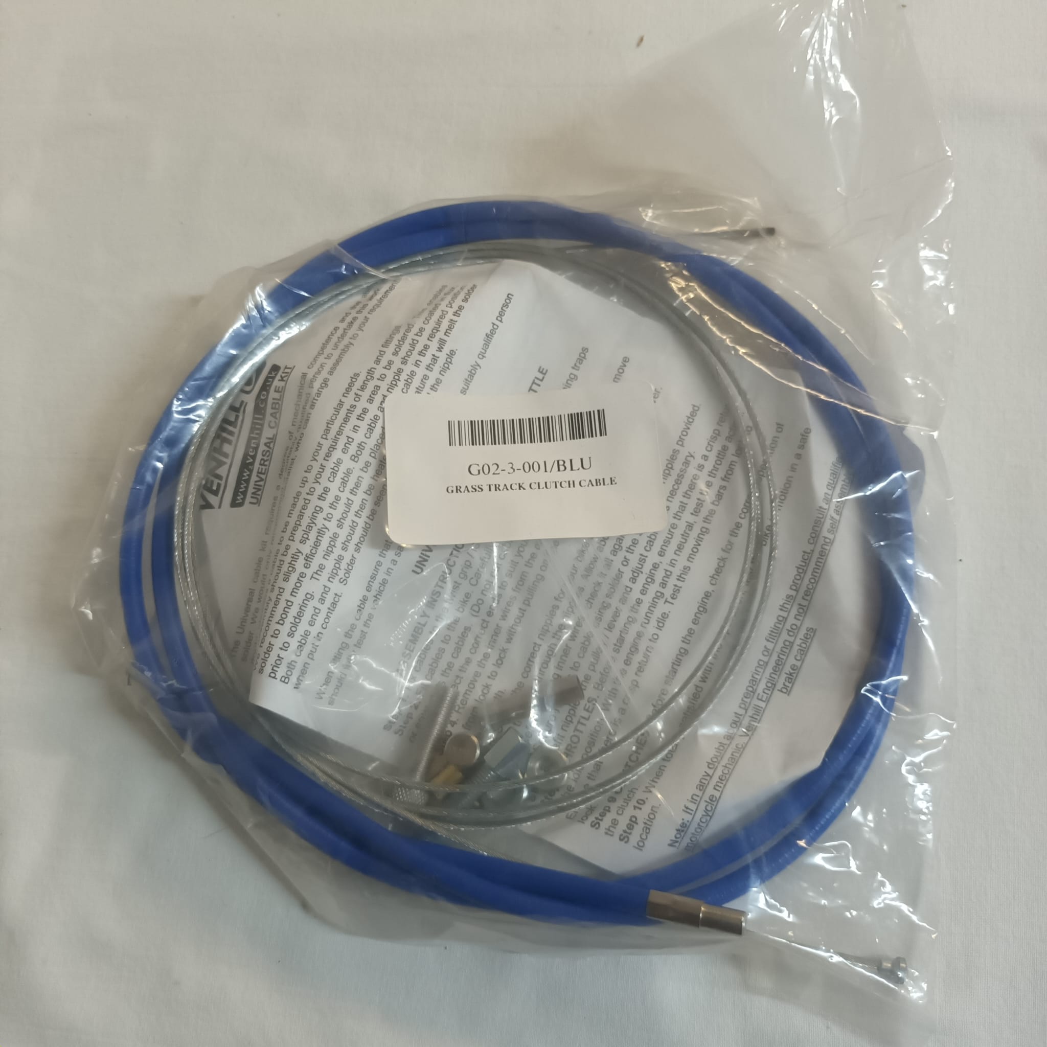 Grasstrack Clutch Cable (Blue)